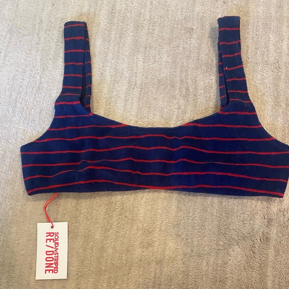 SOLID & STRIPED | Swim | Solid Striped X Redone The Nantucket Swim Top ...
